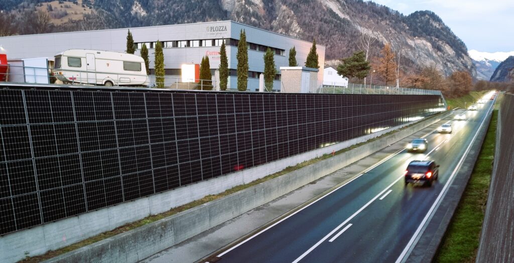 PV-Anlage Tunnel Karlihof Malans - solpic